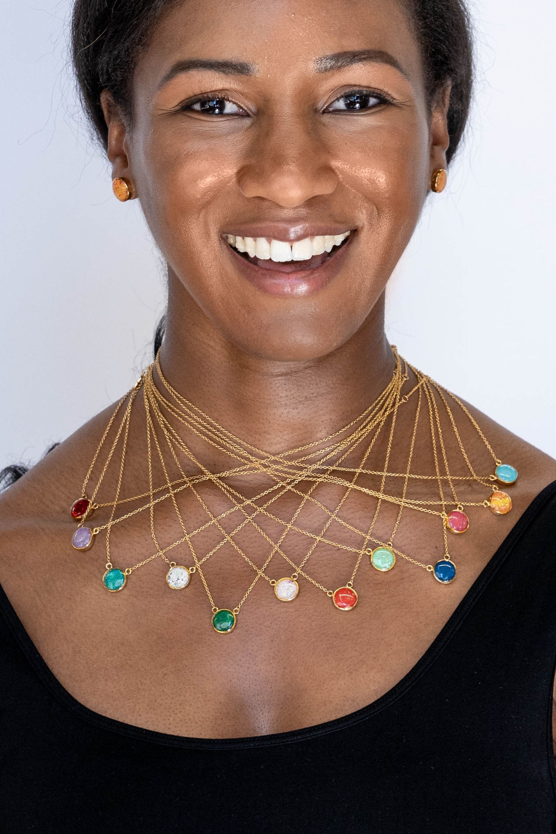 Brittany Birthstone Earrings – Rebel Nell