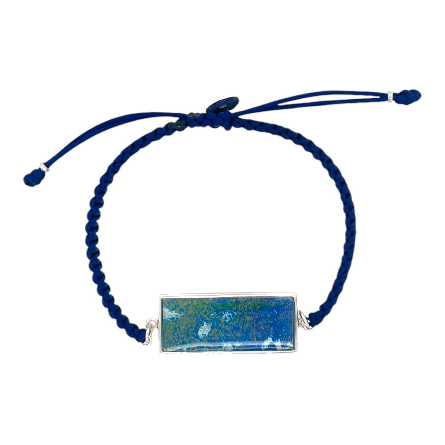 Carl Bracelet | Silver | Black, university of Michigan, men's – Rebel Nell