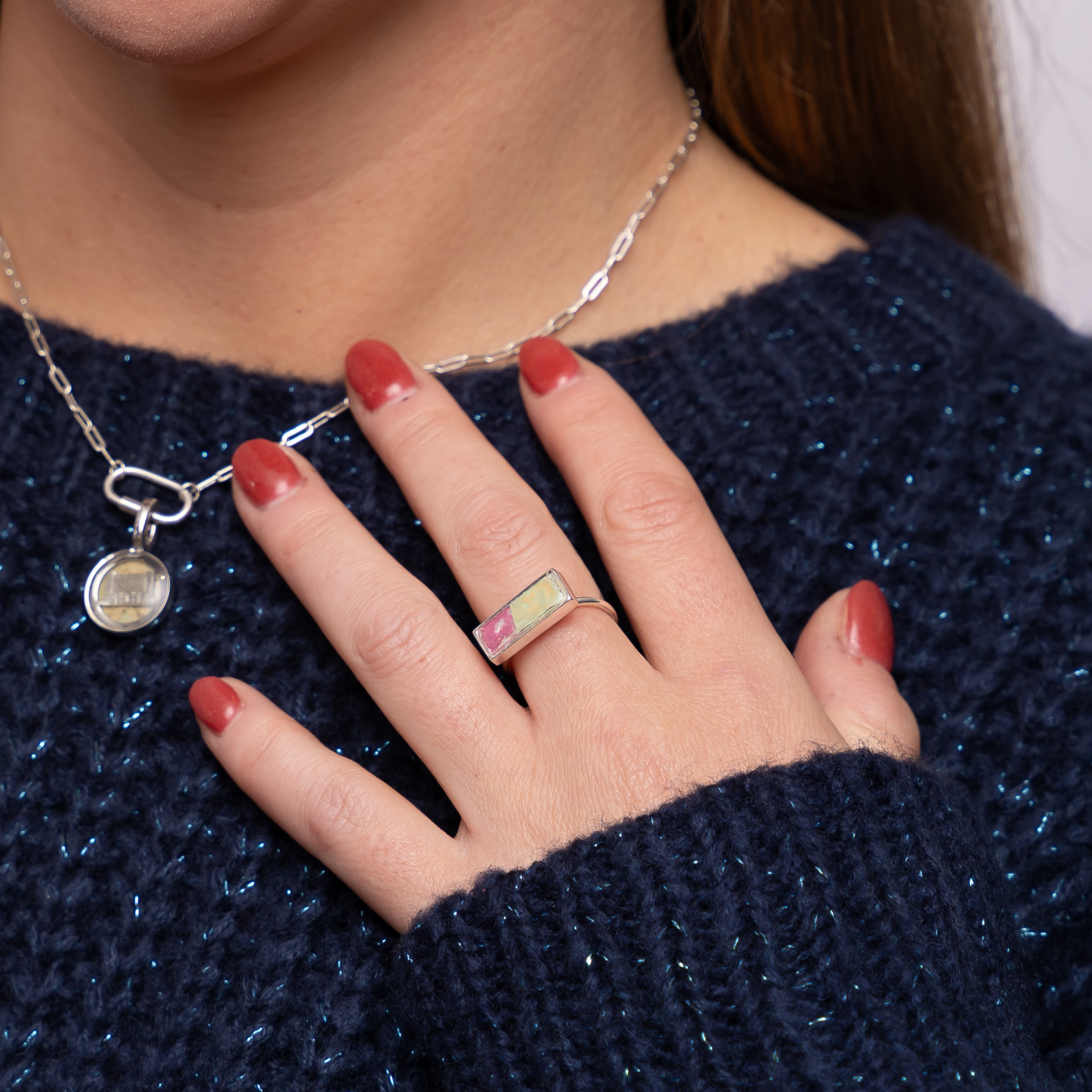 Lauren Ring | Silver – Rebel Nell